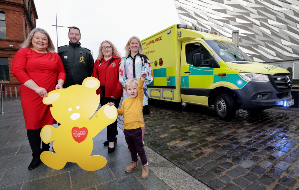 First Children’s Ambulance in NI launched in Belfast | Belfast Health ...