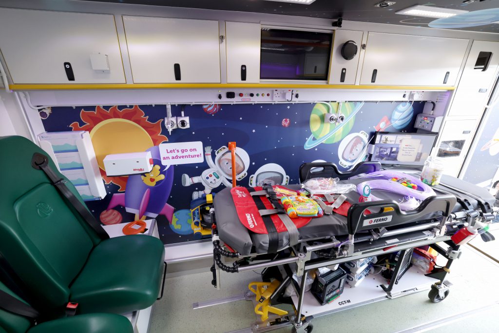 First Children’s Ambulance in NI launched in Belfast | Belfast Health ...