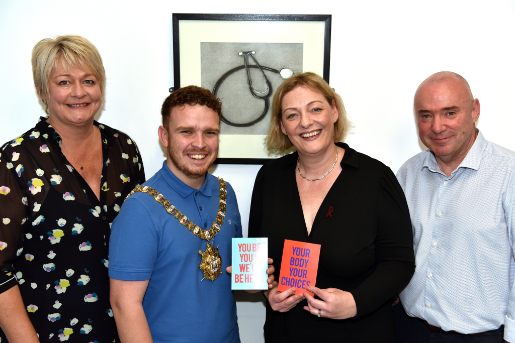 Lord Mayor visit to GUM Clinic | Belfast Health & Social Care Trust website