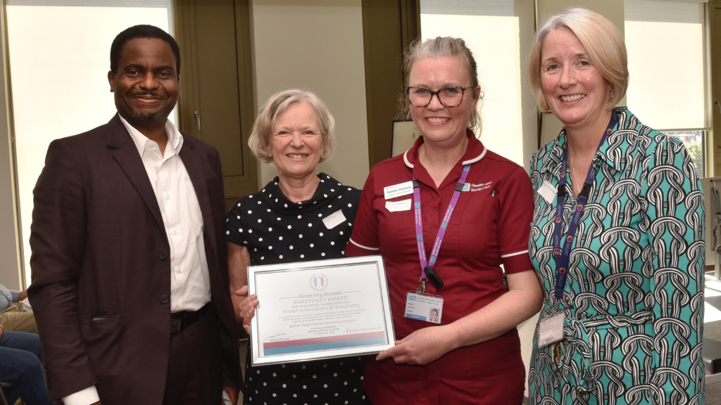 Belfast Trust celebrates historic ‘Trust of Sanctuary’ Award | Belfast ...