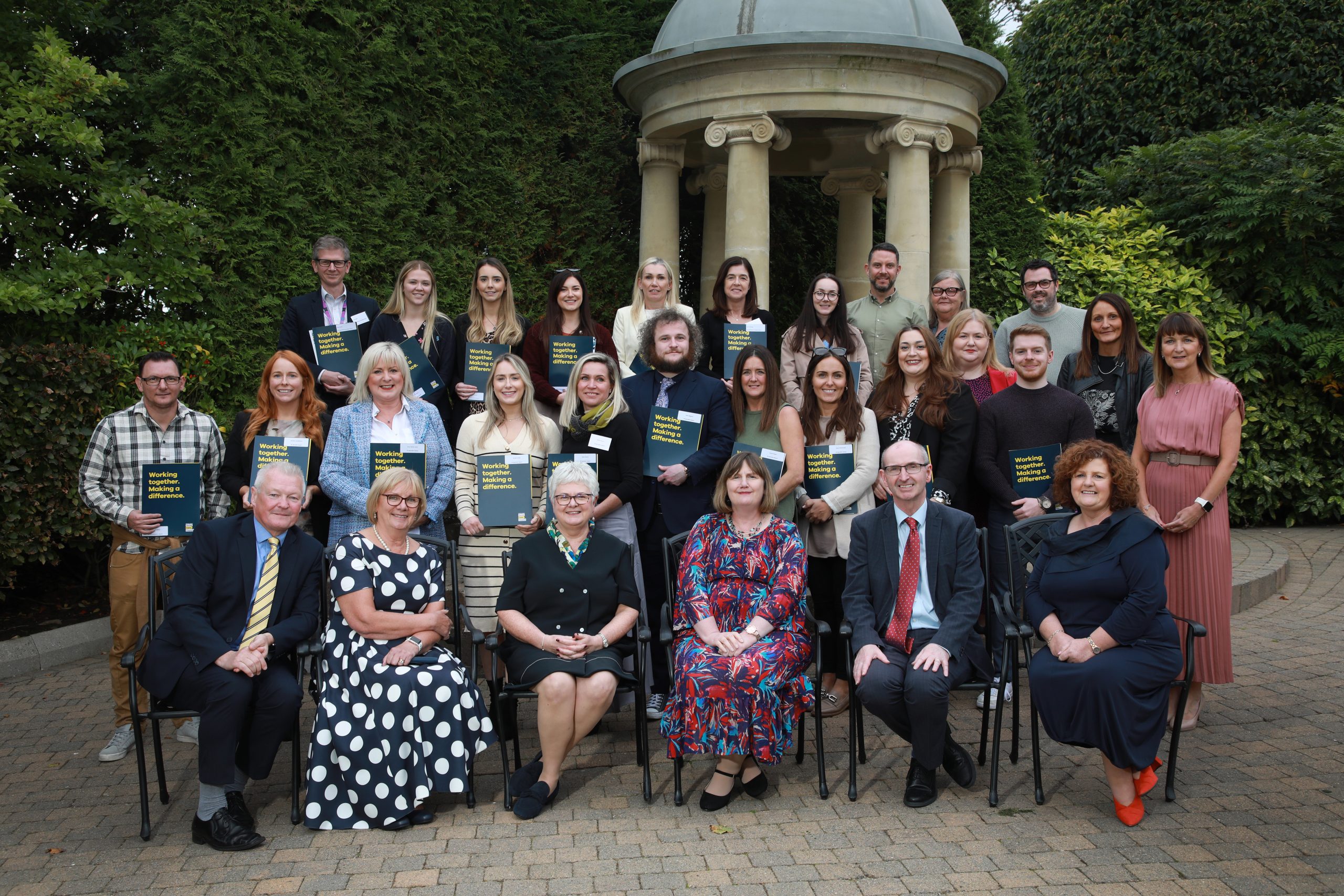Belfast Trust Award recipients with managers | Belfast Health & Social ...