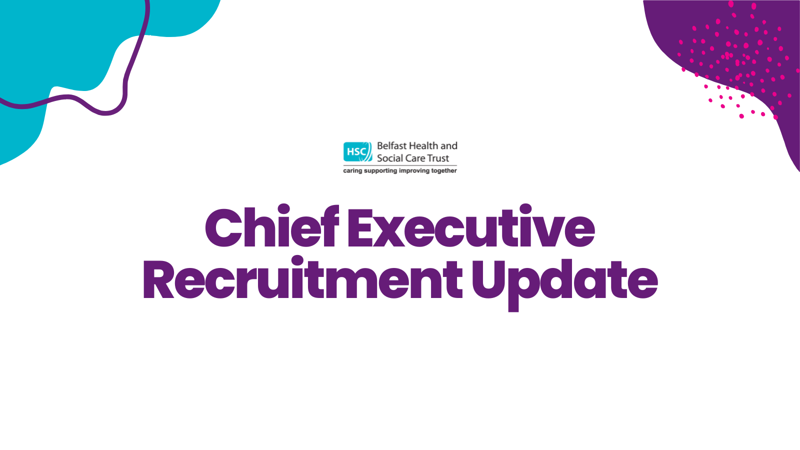 Belfast Health and Social Care Trust appoints new Chief Executive ...